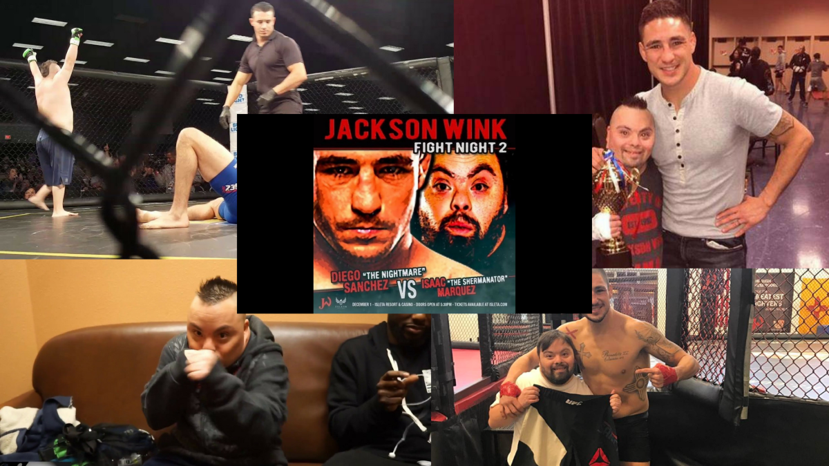 MMA Fighter helps down syndrome man’s dream come true | Peak Student Media