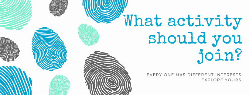 What activity should you join? | Peak Student Media