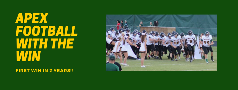 Apex Football Beats South Garner | Peak Student Media