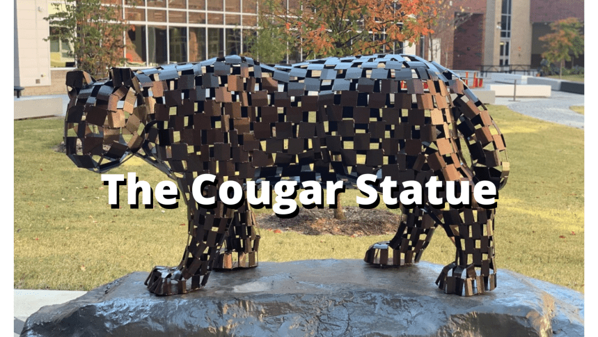 The Cougar Statue | Peak Student Media
