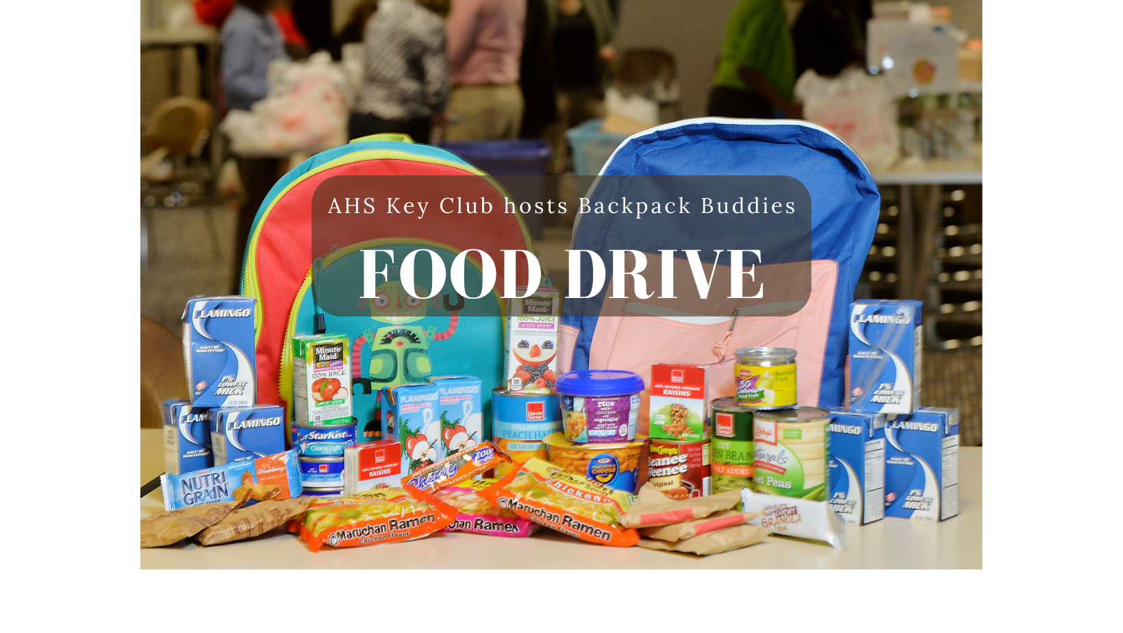 AHS Key Club Hosts Backpack Buddies Food Drive | Peak Student Media