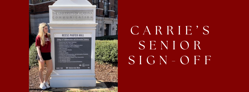 Carrie’s Senior Sign-Off! | Peak Student Media