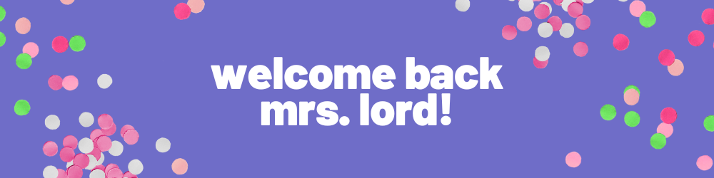 Welcome Back, Mrs. Lord! | Peak Student Media
